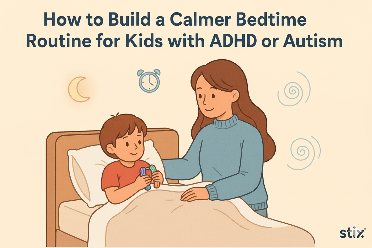 How to Build a Calmer Bedtime Routine for Kids with ADHD or Autism ...